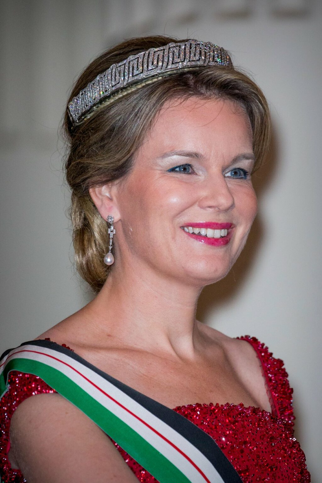 Queen Mathilde Glitters in Queen Fabiola’s Earrings to Celebrate King ...