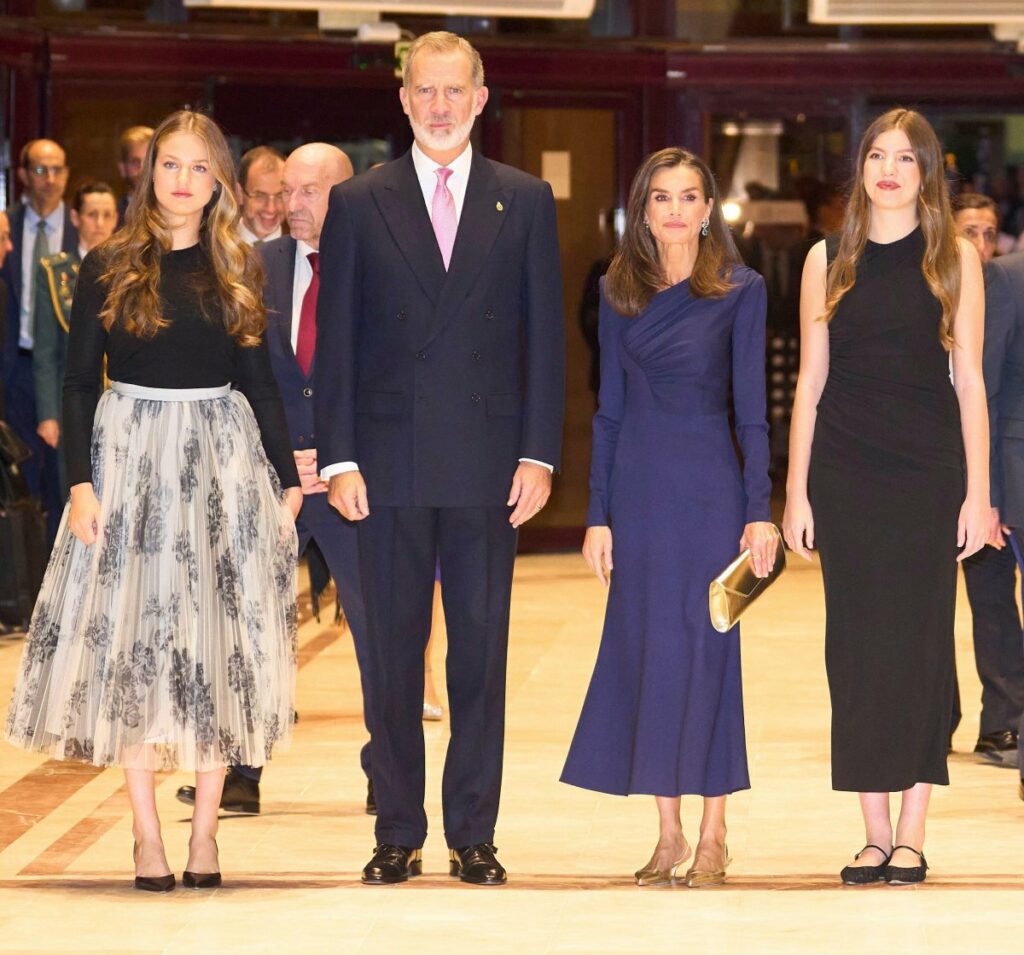 Spanish Royal Sparkle at the Princess of Asturias Awards in Oviedo