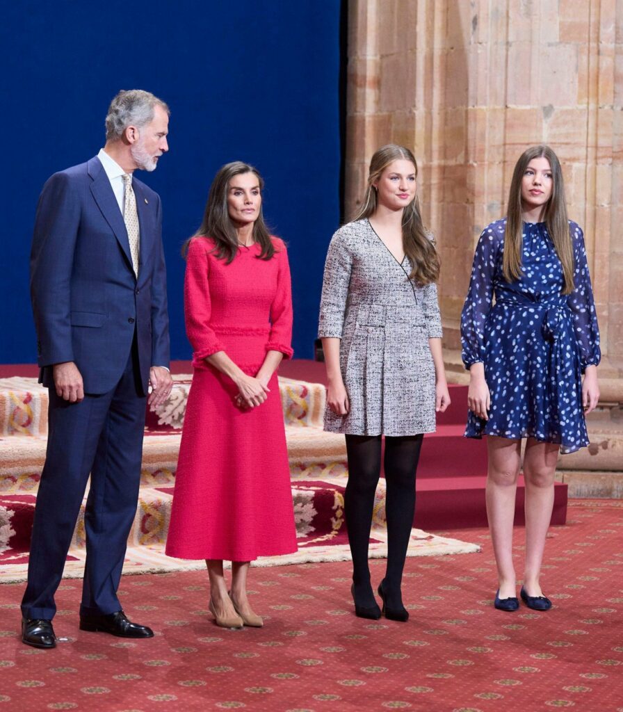 Spanish Royal Sparkle at the Princess of Asturias Awards in Oviedo