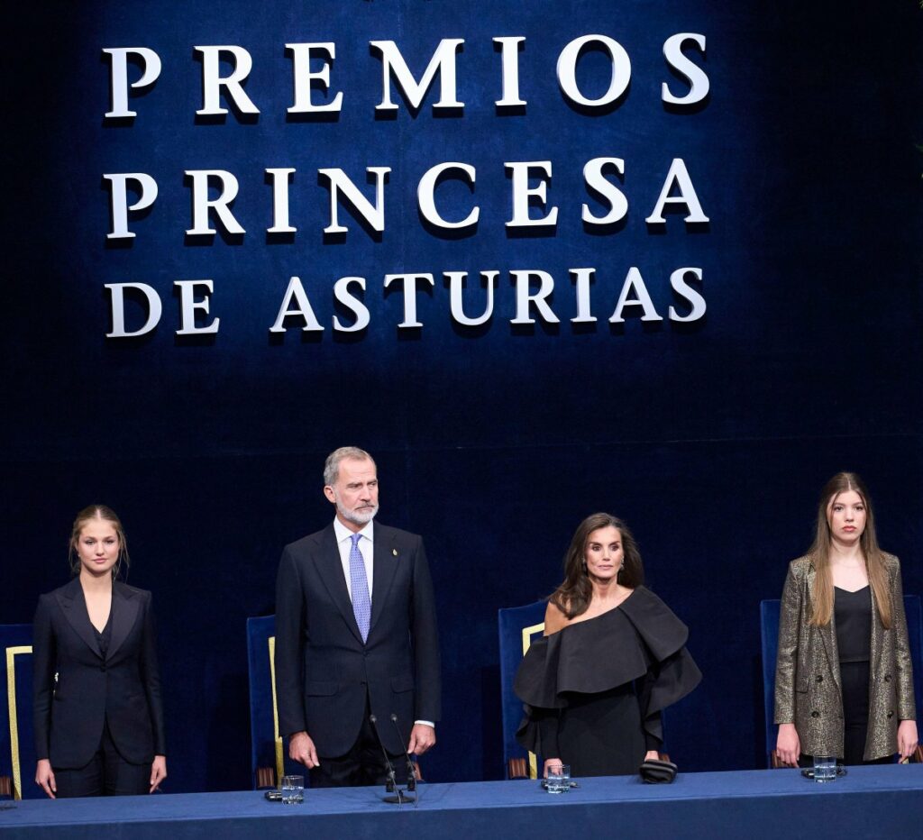 Spanish Royal Sparkle at the Princess of Asturias Awards in Oviedo