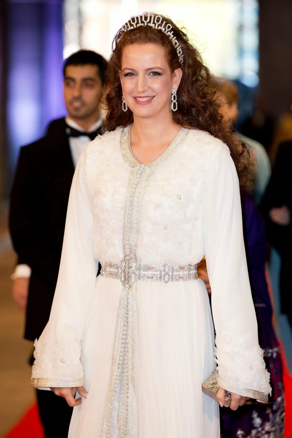 Princess Lalla Khadija Makes a Rare Public Appearance in Diamonds and ...