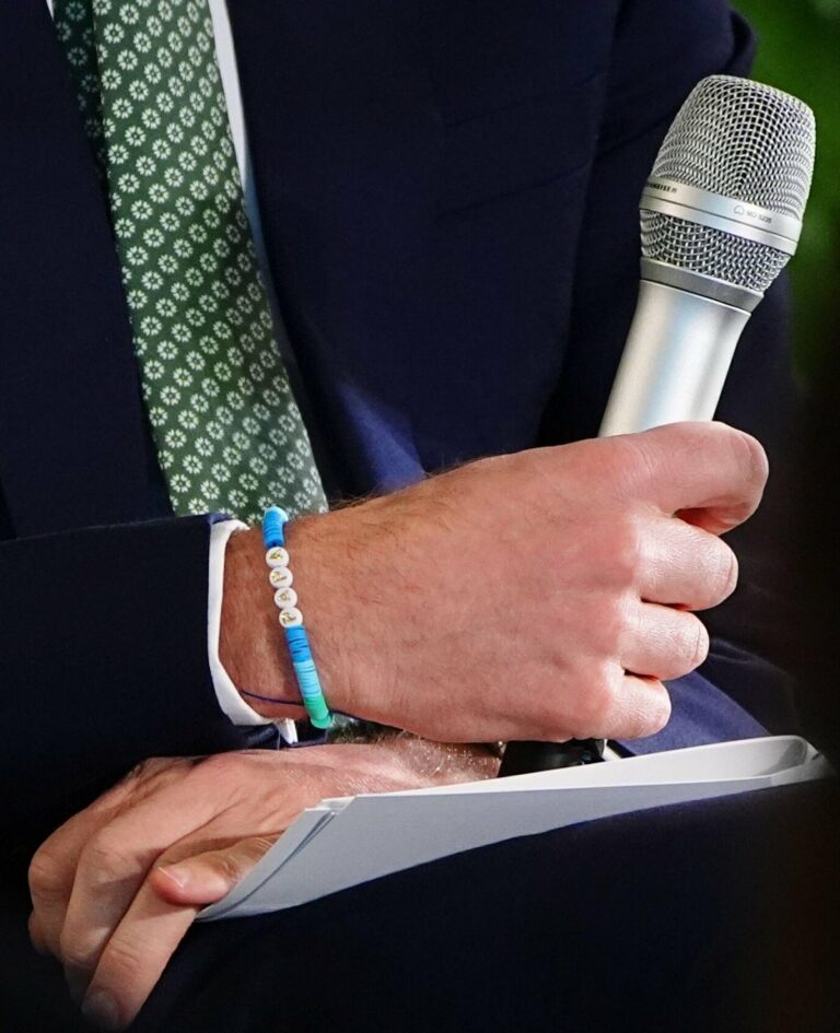 Prince William Wears a Sentimental Bracelet in South Africa