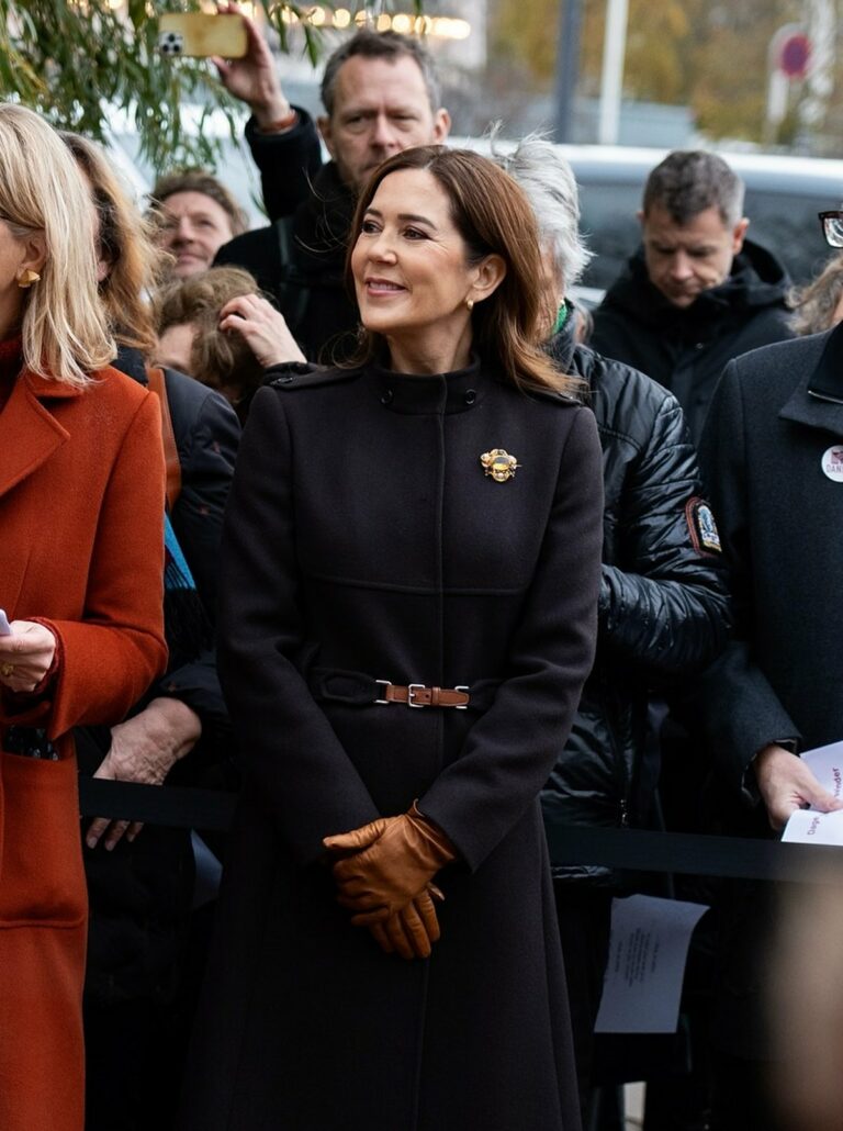 The Queen of Denmark Wears a Controversial Countess’s Brooch in Copenhagen