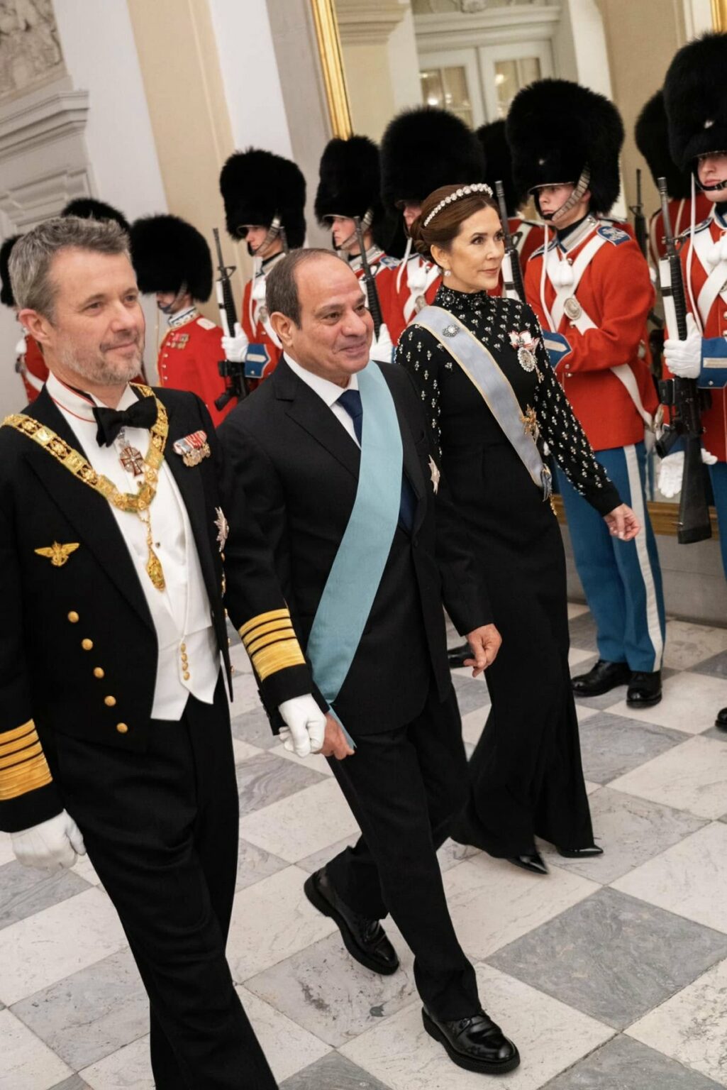 The Queen of Denmark Sparkles in Her New Tiara in Copenhagen