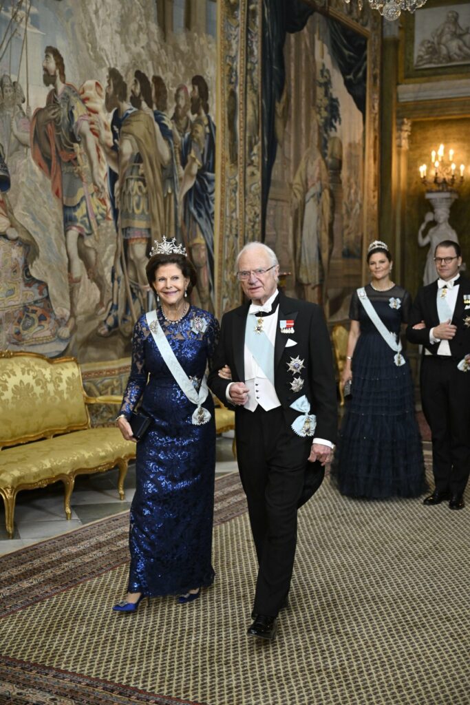 Two Thrilling Royal Tiara Debuts During the King’s Dinner in Sweden