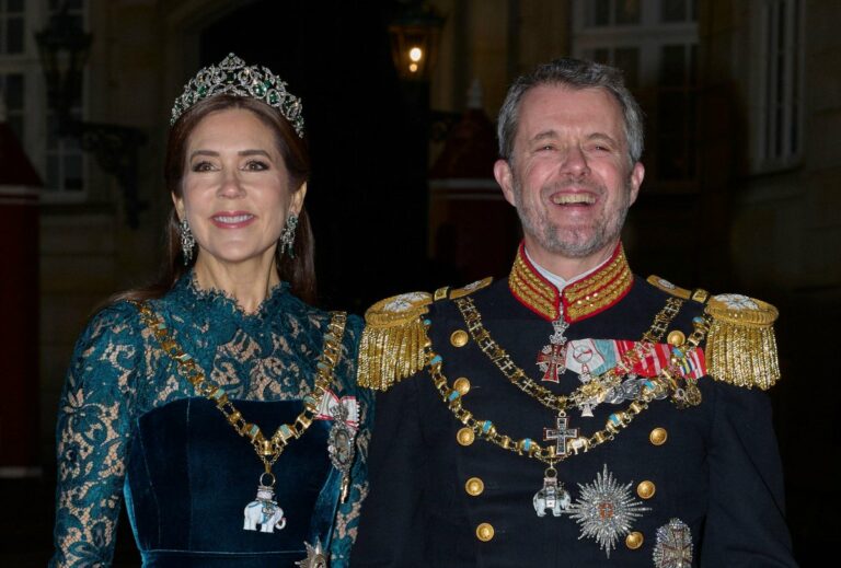 An Elegant New Year Emerald Tiara for Queen Mary of Denmark in Copenhagen