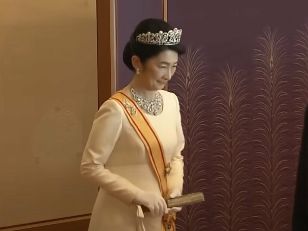 Impressive Imperial Tiaras Ring in the New Year in Japan