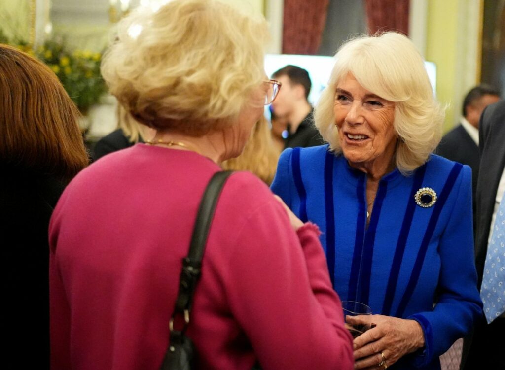 A Remarkable Romanov Sapphire for Queen Camilla at Marlborough House