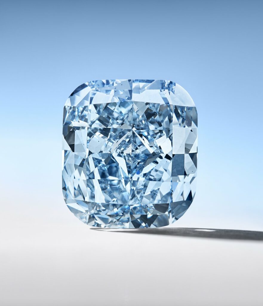 The Magnificent Mediterranean Blue Diamond Heads to Auction