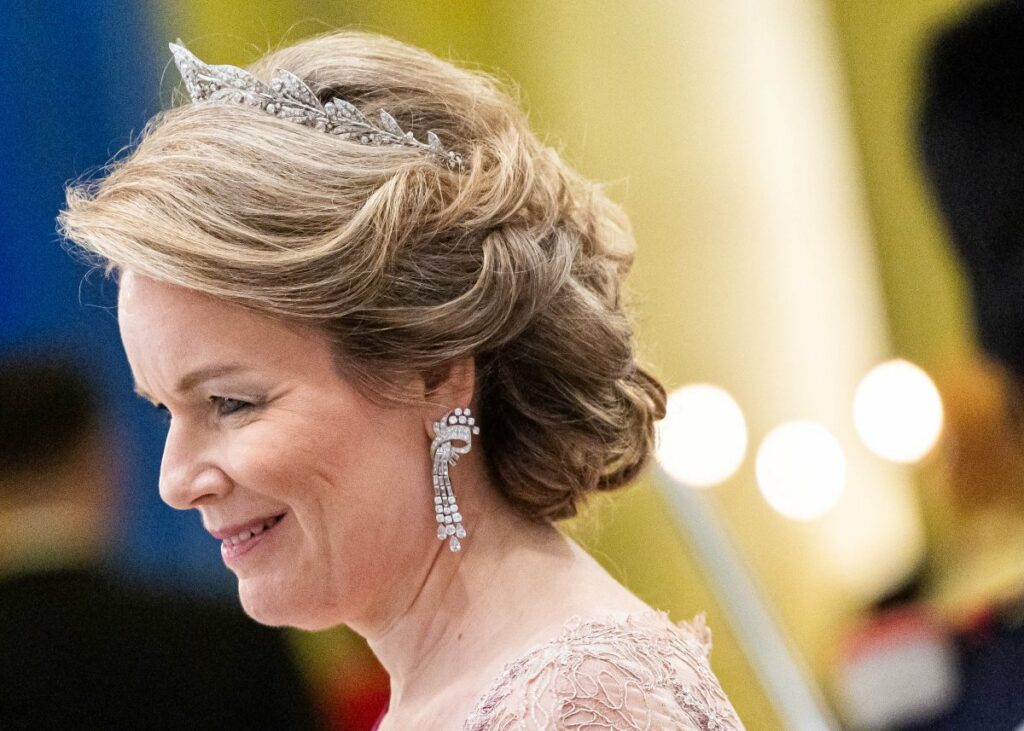 A Luxurious Laurel Wreath Tiara for the Queen of the Belgians