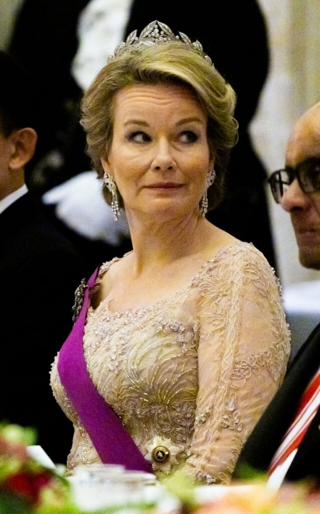 A Luxurious Laurel Wreath Tiara for the Queen of the Belgians