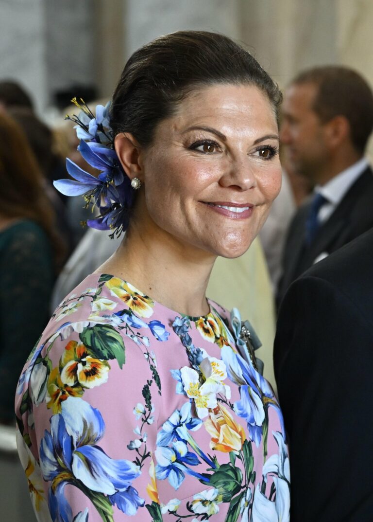 Sparkling Swedish Royal Jewels for the Christening of Princess Ines