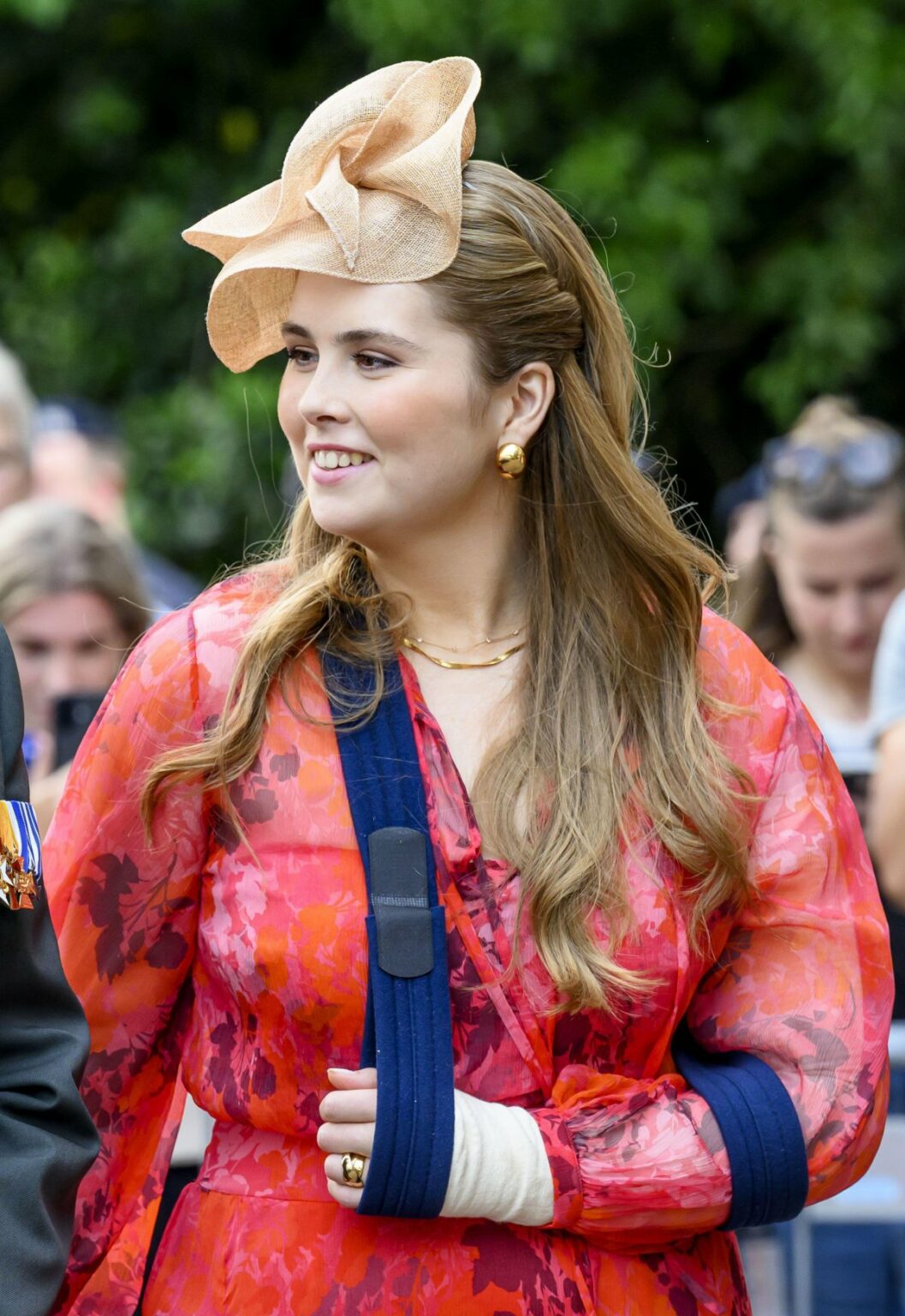 A Gleaming Golden Jewelry Moment for Princess Amalia in Amersfoort