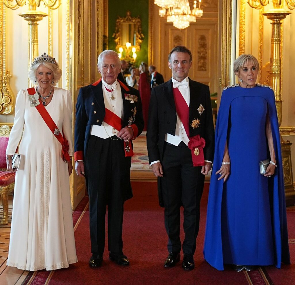 Dazzling British Royal Tiaras for the French State Banquet in Windsor
