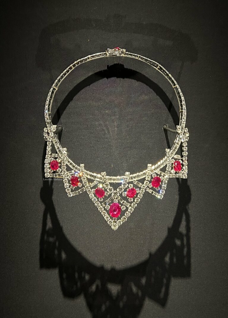 Dame Elizabeth Taylor’s Royal Cartier Ruby Moment in London