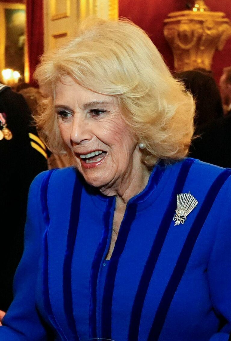 Queen Camilla’s Sparkling Diamond Tribute to Royal Navy History